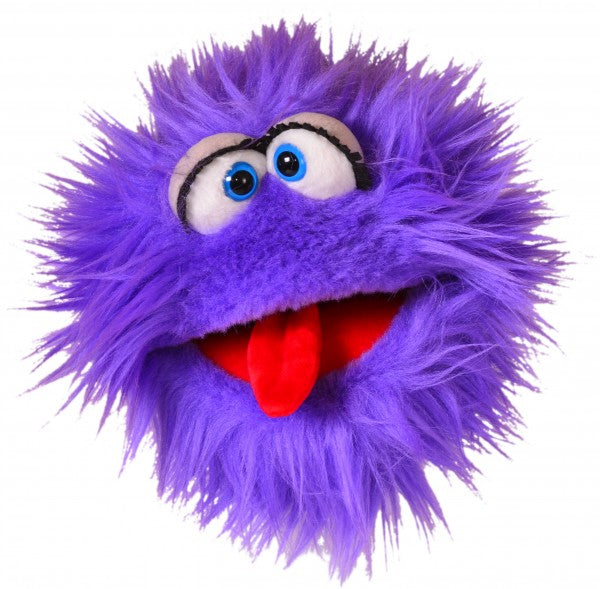 Fluff Purple 20 cm Hand Puppet (code 151) – New Zealand Puppets & Magic ...