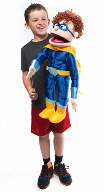 Hector the Hero Large 64 cm Hand Puppet (code 27) – New Zealand Puppets ...