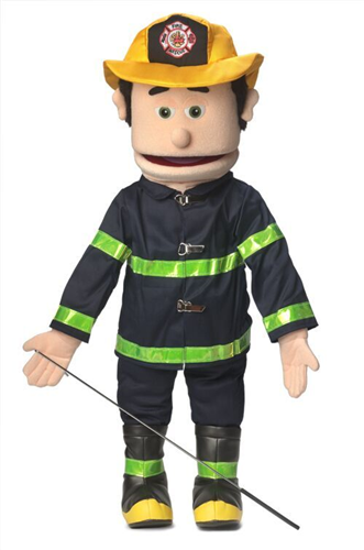 Jesse the Fireman Large Hand Puppet (code 15) – New Zealand Puppets ...
